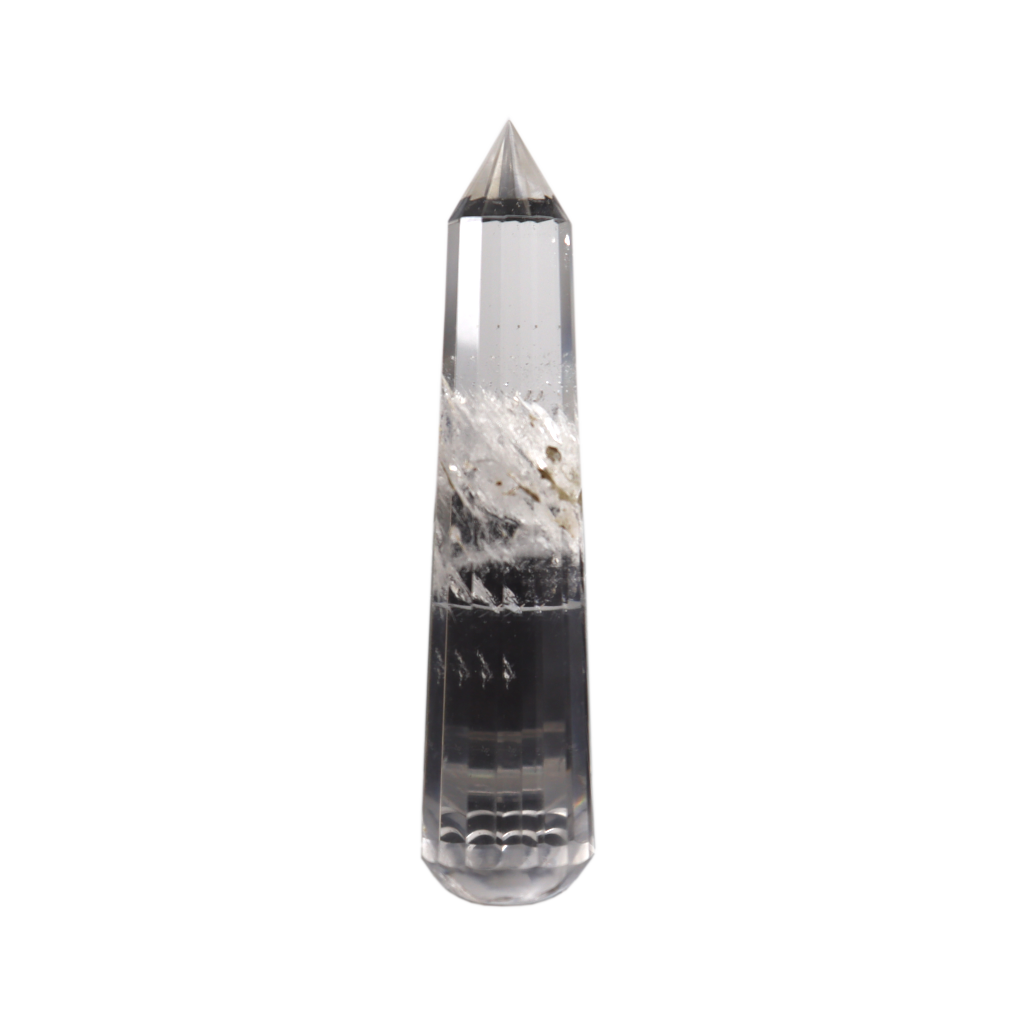 Quartz Vogel Points 17 Face – CrystalCaveIndia